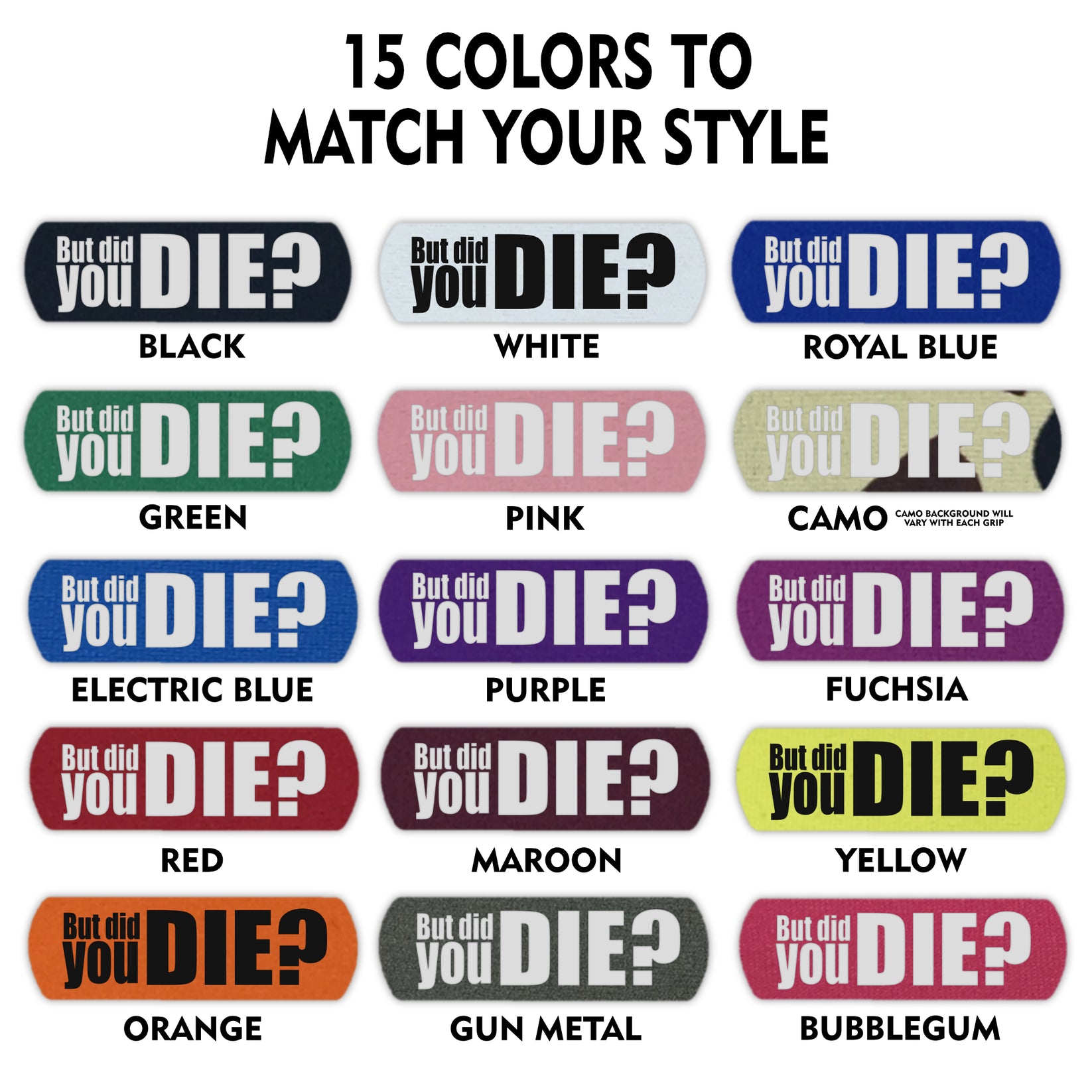 The Did You Die? Grip – Funny Car Handle Wrap for Bold Drivers – BEST ...