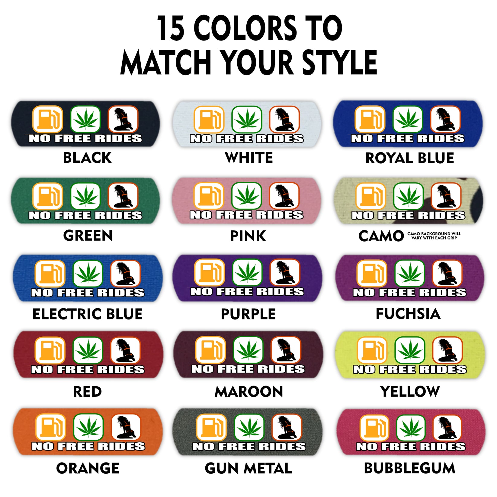 The Payment Grip – Funny Car Handle Wrap Featuring the Classic Gas ...